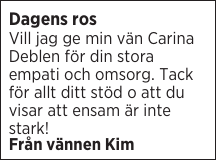 Familjeannonser - Corren