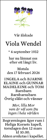 Till minne - MVT