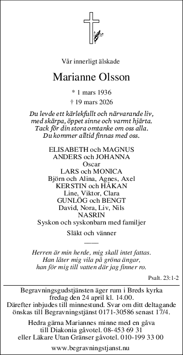 Till minne - Enköpingsposten