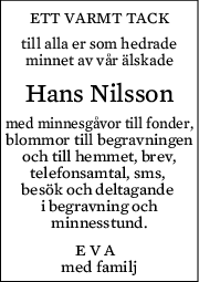 Till minne - MVT