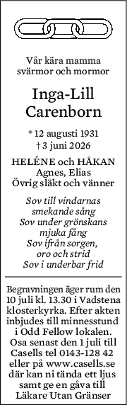 Till minne - MVT